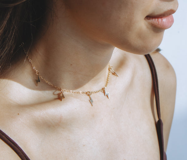 Lightning Bolt Choker – Miruku Store